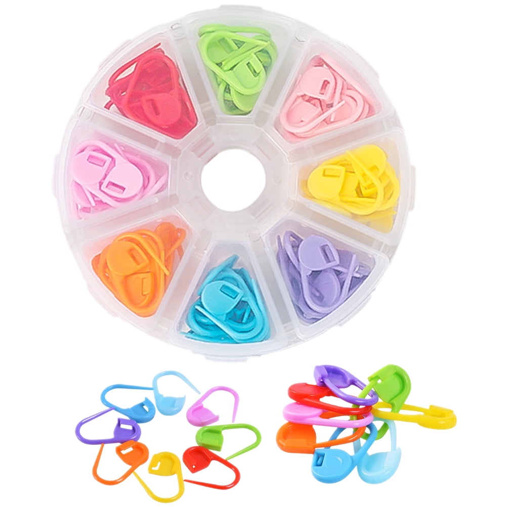 Click here for Milisten 80pcs Knitting Stitch Markers Colorful St... prices