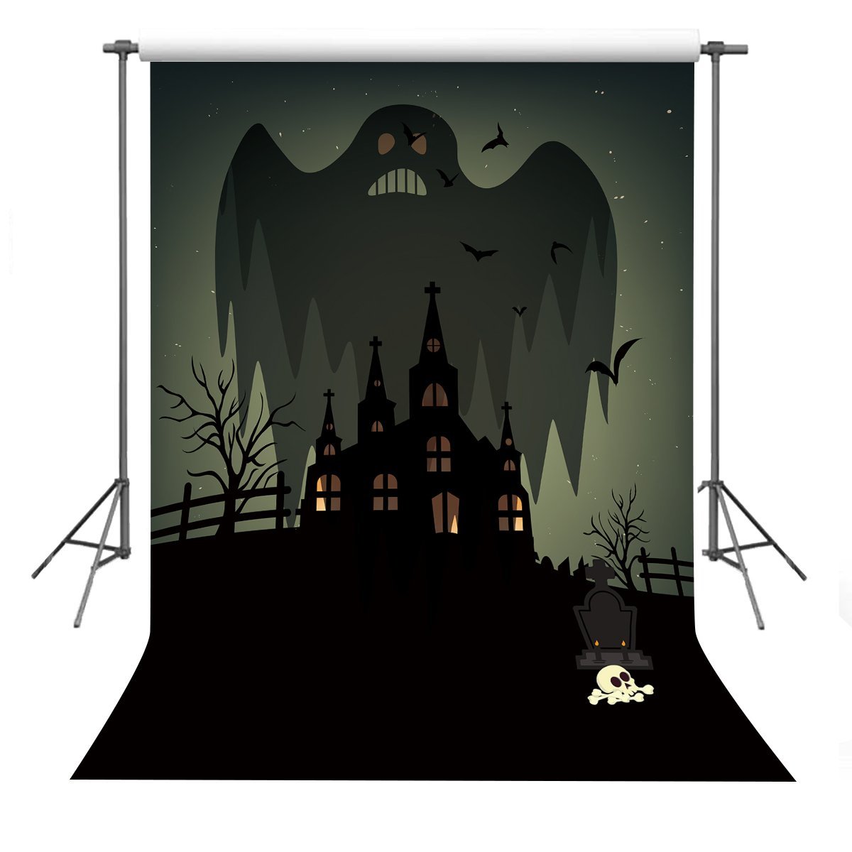 MOHome Photo Background 5x7ft Horror ghost Photography Backdrop Props ...