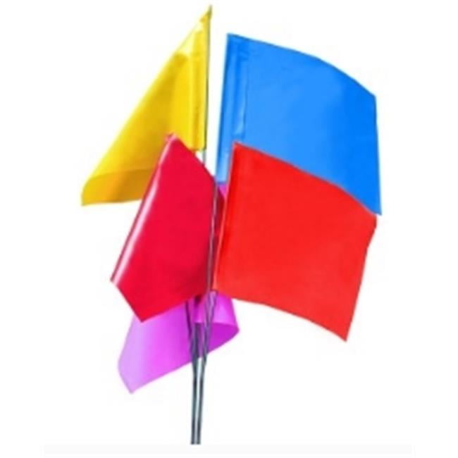 Blackburn 451W 4 x 5 - 21 in. Marking Flags, Red - Walmart.com