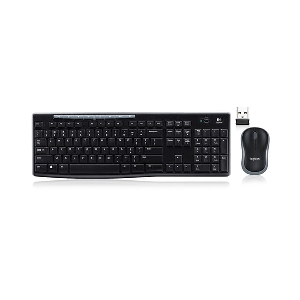 Amdohai Logitech MK270 Wireless Keyboard Mouse Combo 2.4GHz Ergonomic ...