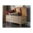 Signature Design by Ashley Casual Fossil Ridge Storage Bench Beige ...
