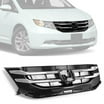 Kojem Chrome Front Upper Bumper Hood Mesh Grille Grill Radiator Face ...