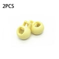 TureClos 10pcs Cord Stoppers Lock End Toggles Spherical Hole Tightening ...