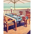 4th of July Outdoor Tablecloth with Umbrella Hole Rectangle ...