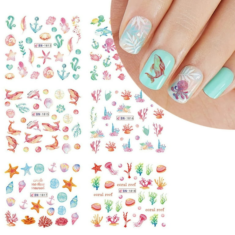 Sea Life Nail Art