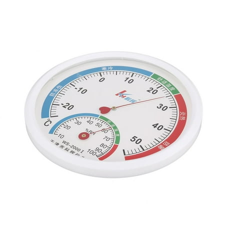 Pointer Type Hygrometer Thermometer Indoor Digital Thermodetector Round ...