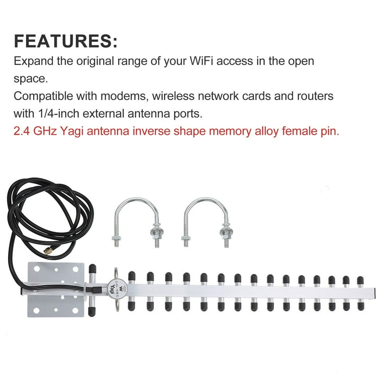 Yagi Wifi Antenna 2.4G Yagi WiFi Antenna 25dBi Outdoor Directional