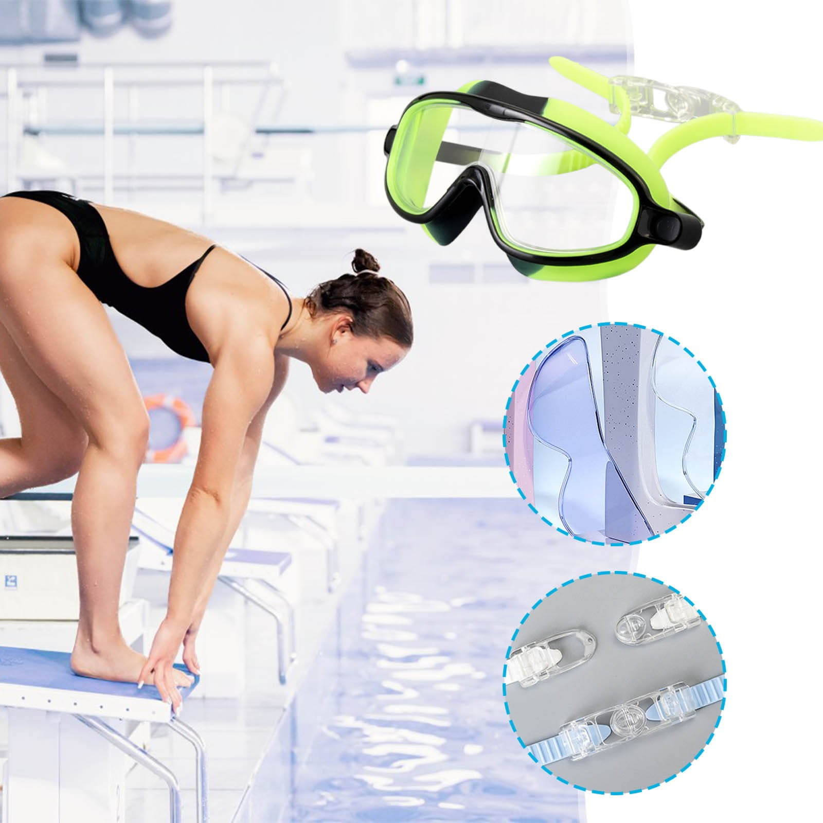 Click here for Shichewer Premium Swimming Goggles For Adults & Kl... prices
