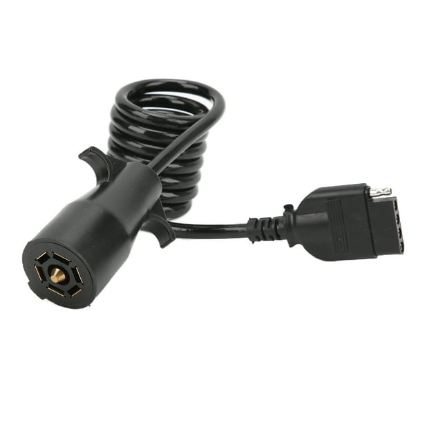7 To 5 Way Trailer Connector, Plug And Play Easy To Connect 7 Way Round ...