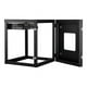 StarTech.com 12U Hinged Open Frame Wall Mount Server Rack - 4 Post 22 ...