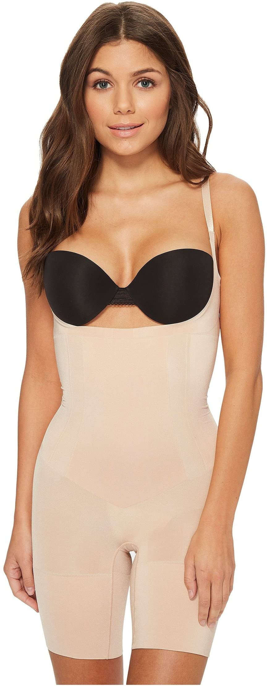 Spanx Oncore Open Bust Mid Thigh Bodysuit Walmart Canada