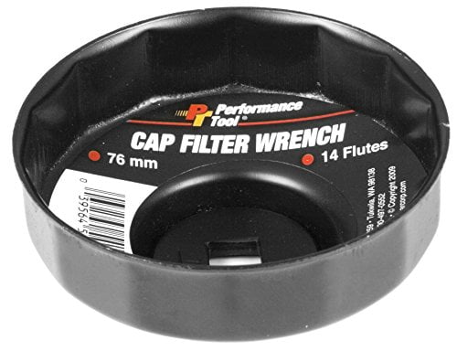 Performance Tool W54106 76mm 14 Flutes Bulk Filter Wrench - Walmart.com