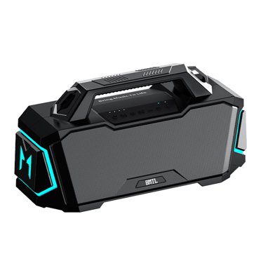 Monster MNSOL-BLK SOLARA Solar-Powered Indoor/Outdoor Bluetooth Speaker ...