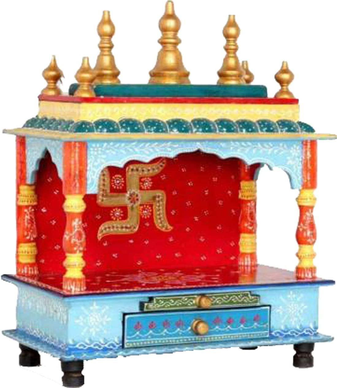 Makan Wooden Temple/Home Temple/puja mandir/Wooden Temple/Temple for ...