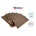 Chocolate Tissue Paper Squares, Bulk 10 Sheets, Presents by Feronia ...