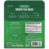 FGO Green Tea, Organic, Eco-Conscious Tea Bags (20 Count) - Walmart.com
