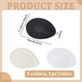 3Pcs 3 Colors Linen Mini Hat Fascinator Base for DIY Crafts Hair ...
