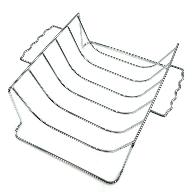 Mr. Bar-B-Q - Chrome Roast and Rib Rack - Walmart.com