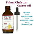 Castor Oil, Organic. 2 oz Dropper Bottle. Natural Hair Treatment Oil ...