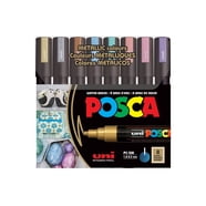 POSCA 16-Color Paint Marker Set, PC-5M Medium - Walmart.com
