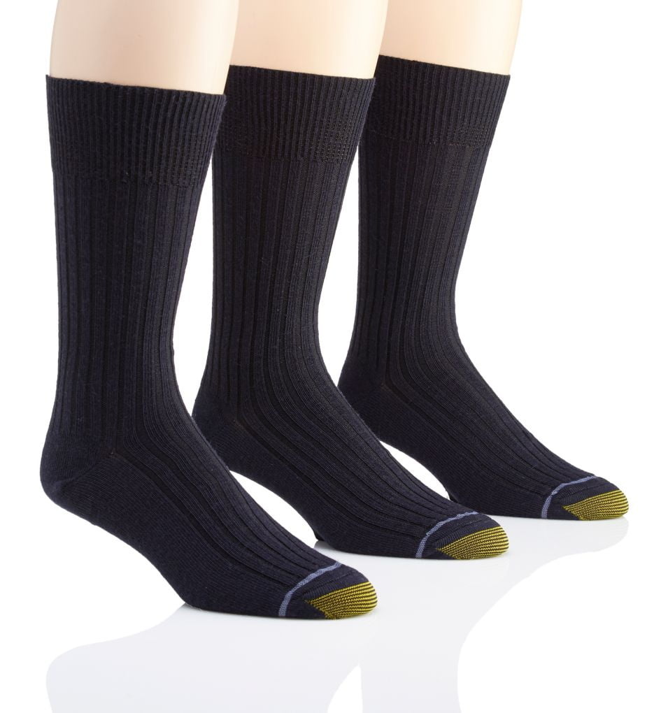 Men's Gold Toe Windsor Wool 1446S (3 Pairs) - Walmart.com
