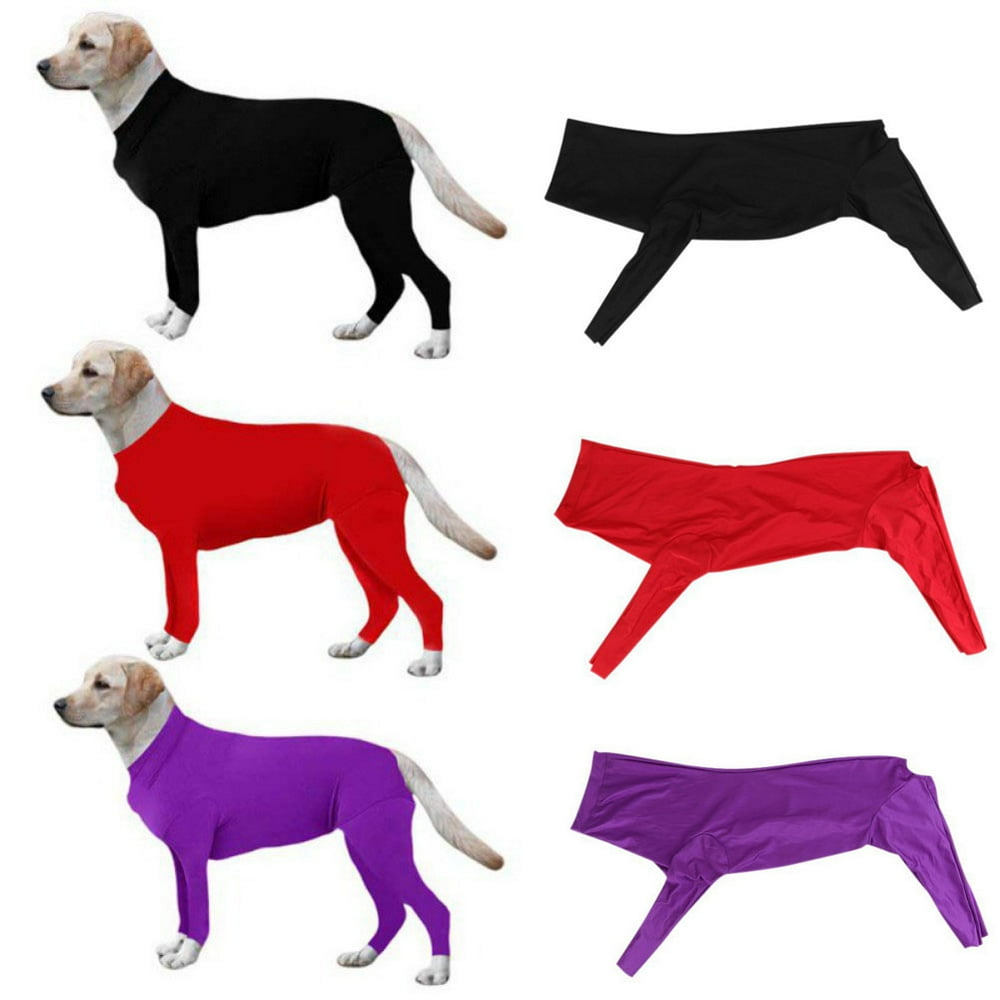 Dog Surgical Recovery Suit Comfortable Suitical Recovery Suit For Dogs Black Purple Red dog-surgical-recovery-suit-comfortable-suitical-recovery-suit-for-dogs-black-purple-red