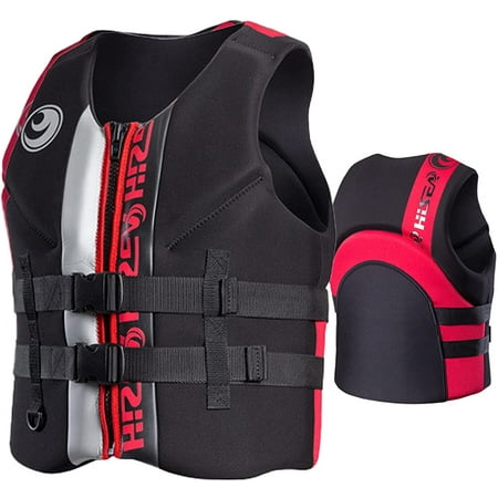 Neoprene Swim Vest Float Jacket for Adult Youth Float Suit Life Jacket ...