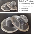20 count Stainless Steel Slop Basket Filter , 2.75" & 4.41" Bathroom ...