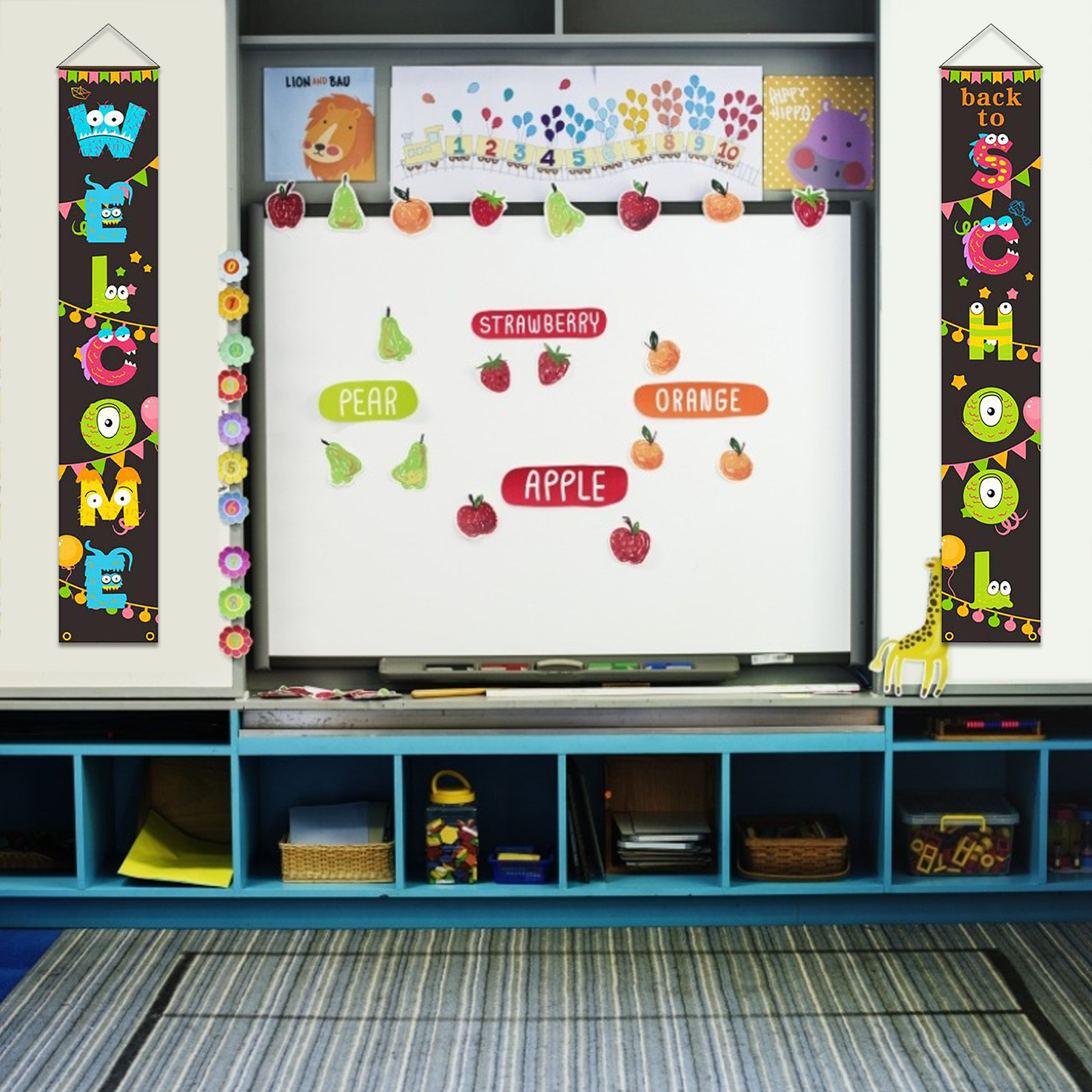 SRstrat Welcome Back Banner Classroom Banner Decorations Welcome ...