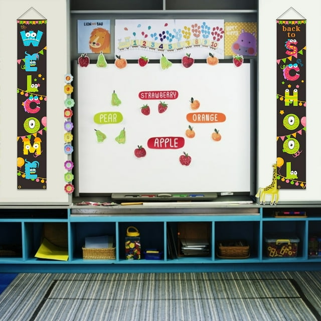 SRstrat Welcome Back Banner Classroom Banner Decorations Welcome ...