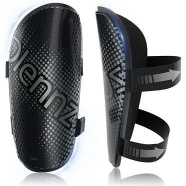 Wilson Black and Red Shin Guard ( With Velcro Closure Straps) - Walmart.com
