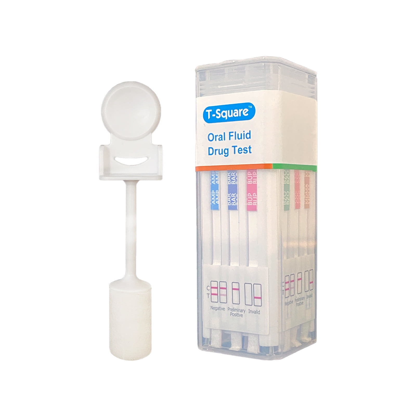 Prime Screen - [5 Pack] - 6 Panel Saliva Oral Fluid Drug Test Kit, E&I ...