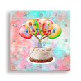 3drose, Image of Number 97 Candle on Cake, Happy Birthday, Colorful ...