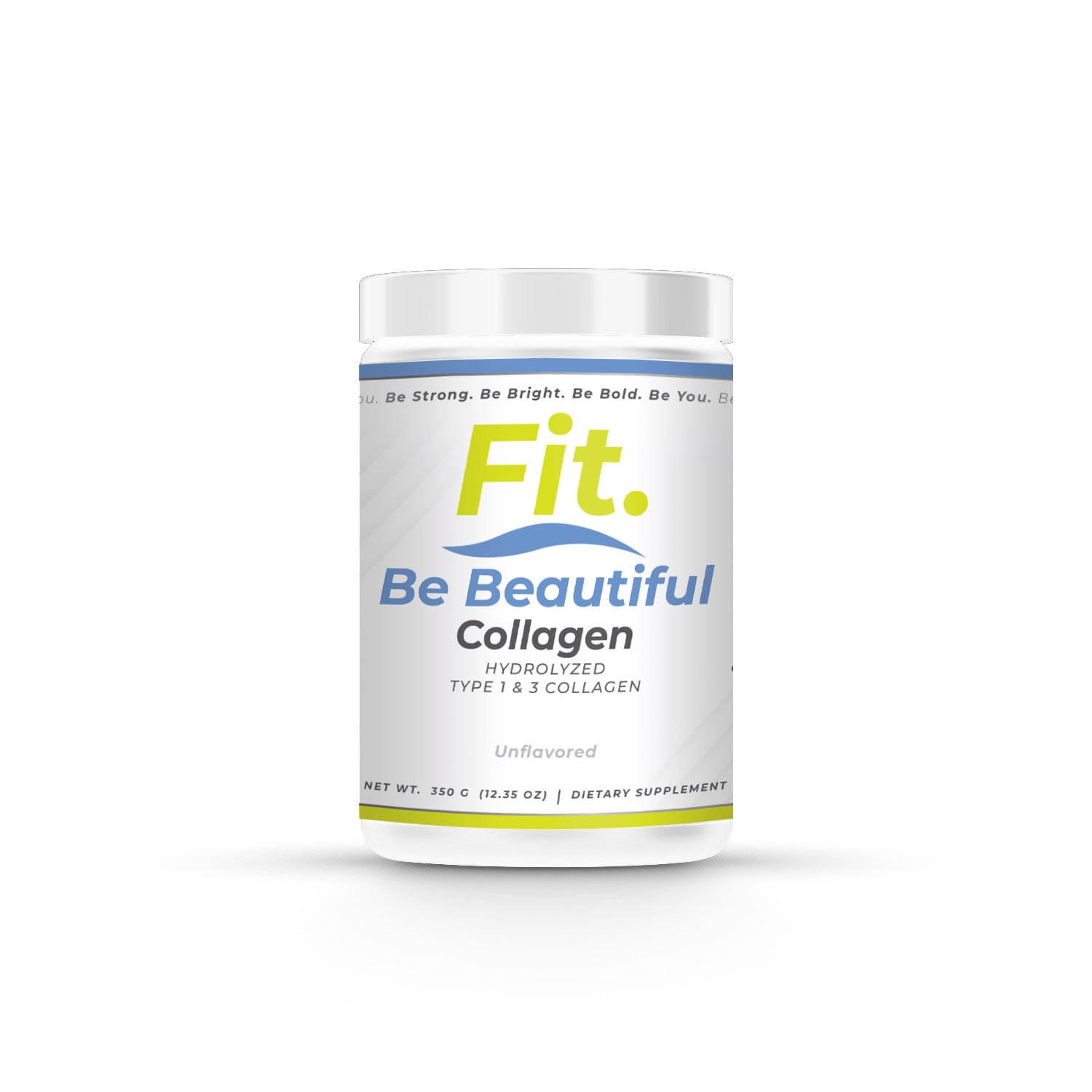 Fit. Be Beautiful Collagen Hydrolyzed Type 1 & 3 Skin, Hair, Nails ...