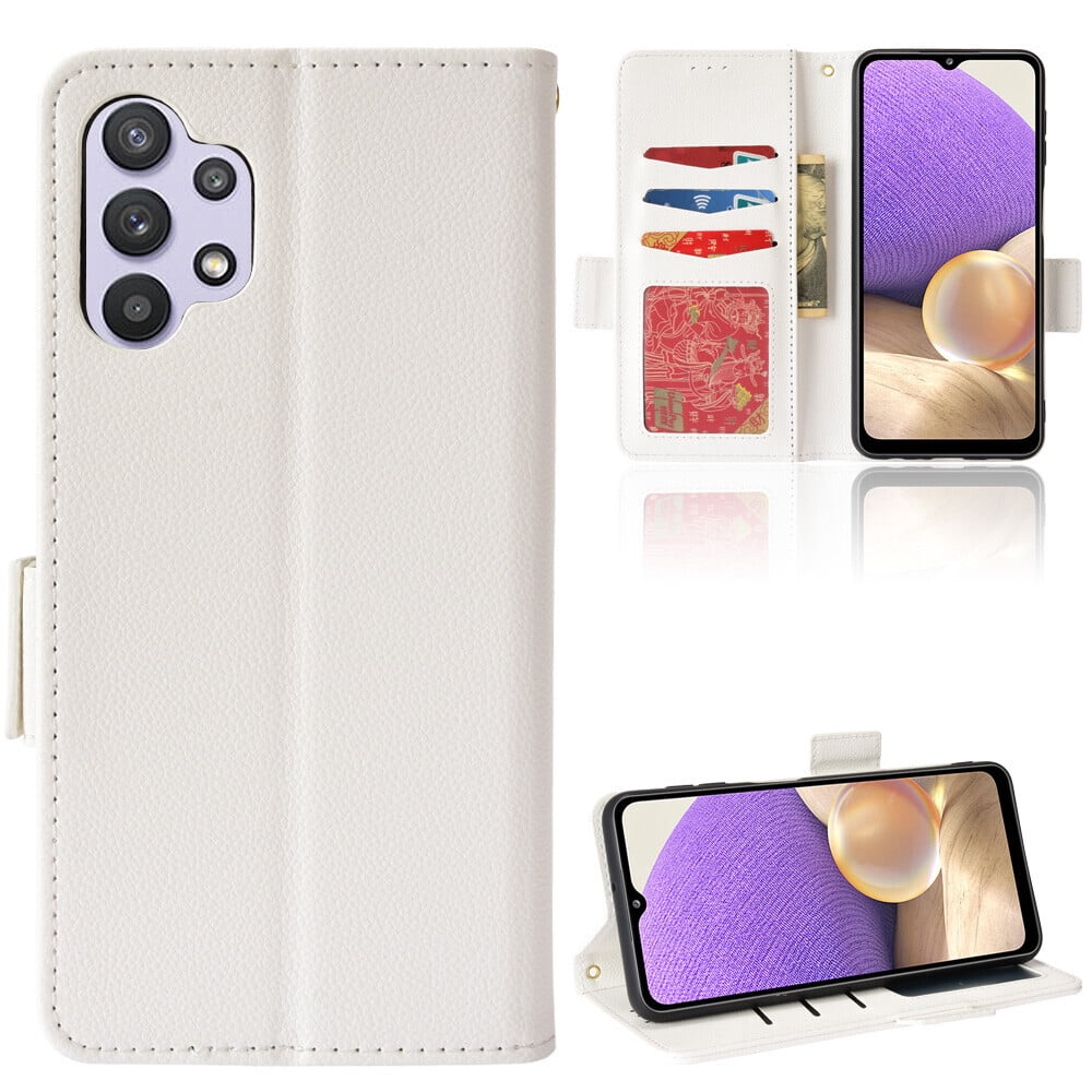 Samsung Galaxy A32 5G Case , PU Leather Flip Cover Card Slots Magnetic ...