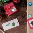 Christmas Countdown Sticker Calendar, 24-Day Paper Stickers for Daily ...