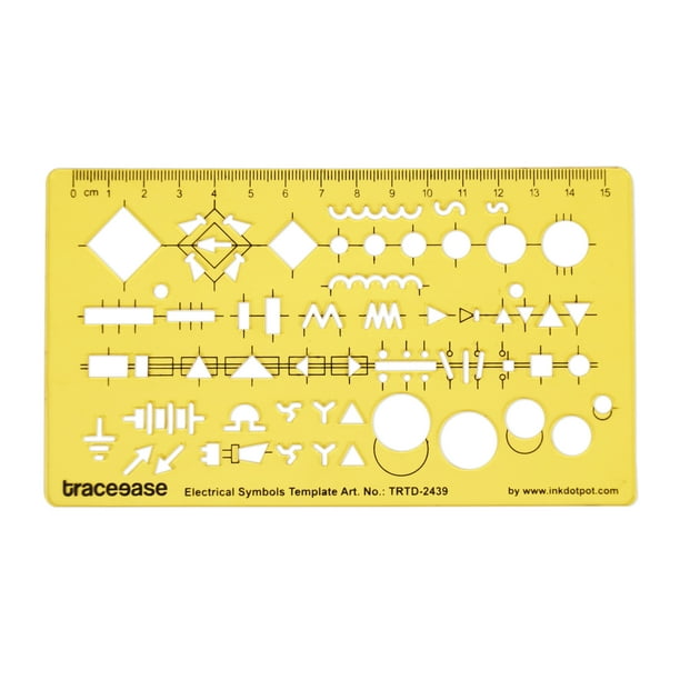 Traceease Electrical Drafting Electrical Symbols Template Drawing ...