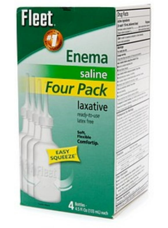 Fleet Saline Enema in Laxatives - Walmart.com