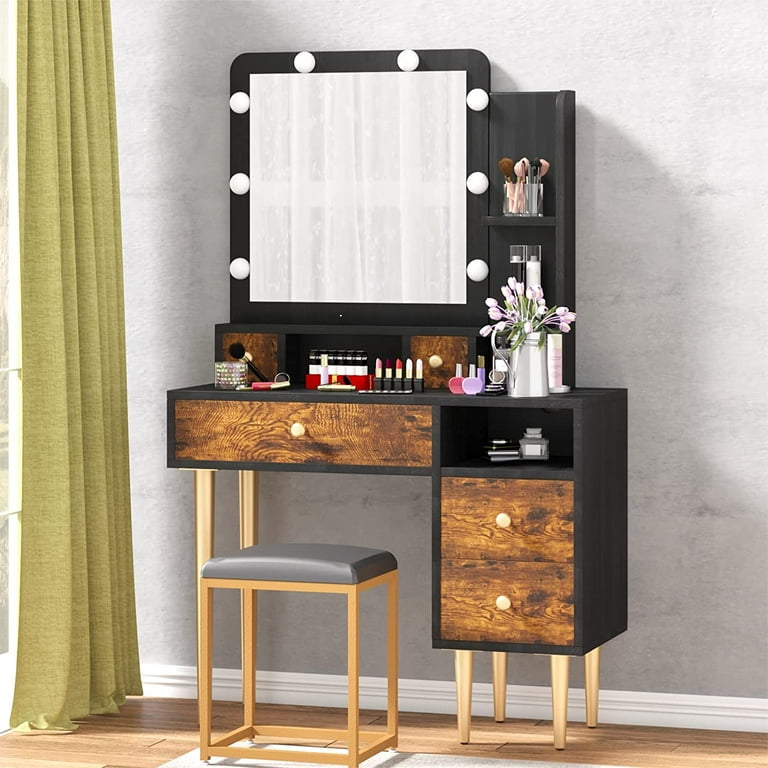 Antique Makeup Vanity Table