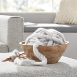 Mainstays Roving Yarn Value Bundle, 100% Acrylic, 26 yd, Soft Silver ...