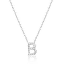 Bonjour Jewelers 14k Yellow Gold Created Diamond Initial J Letter ...