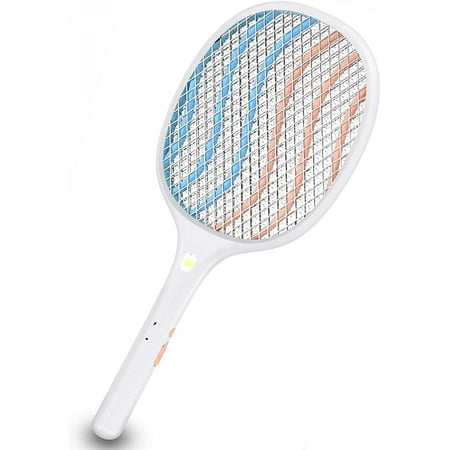 USB Rechargeable Electric Bug Racket Electric Bug Racket LED Lighting ...