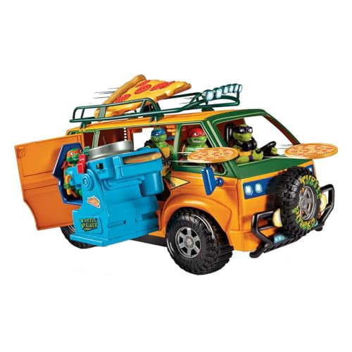 Teenage Mutant Ninja Turtles: Mutant Mayhem Pizza Fire Delivery Van by ...