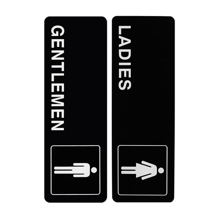 Gentlemen Sign Toilet Rules Sign – New Signs