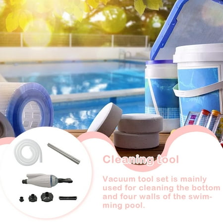 Swimming Pool Vacuum Head Dirt Suction Aluminum Wet Dry Pump Alloy Rods ...