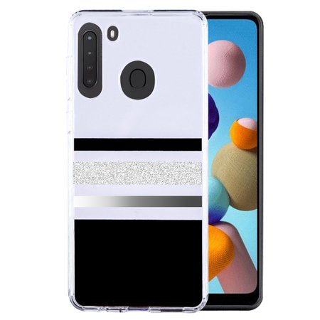 Samsung Galaxy A21 Phone Case Black Mandala Henna Tattoo Lace Pattern ...