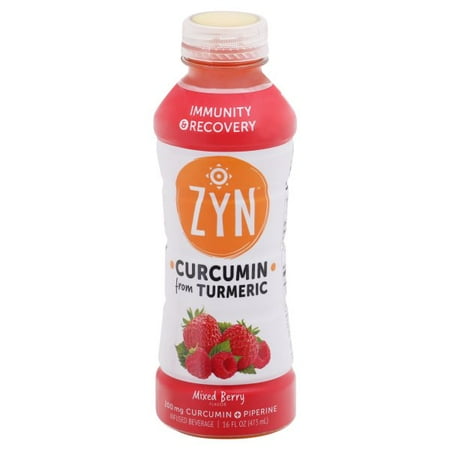 UPC 863003000442 - (12 Pack)ZYN Mixed Berry Curcumin Drink 16 Fl Oz ...