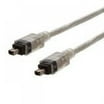 Kentek 3 feet FT 6 pin to 4 pin IEEE-1394a 1394 Firewire iLINK DV cable ...