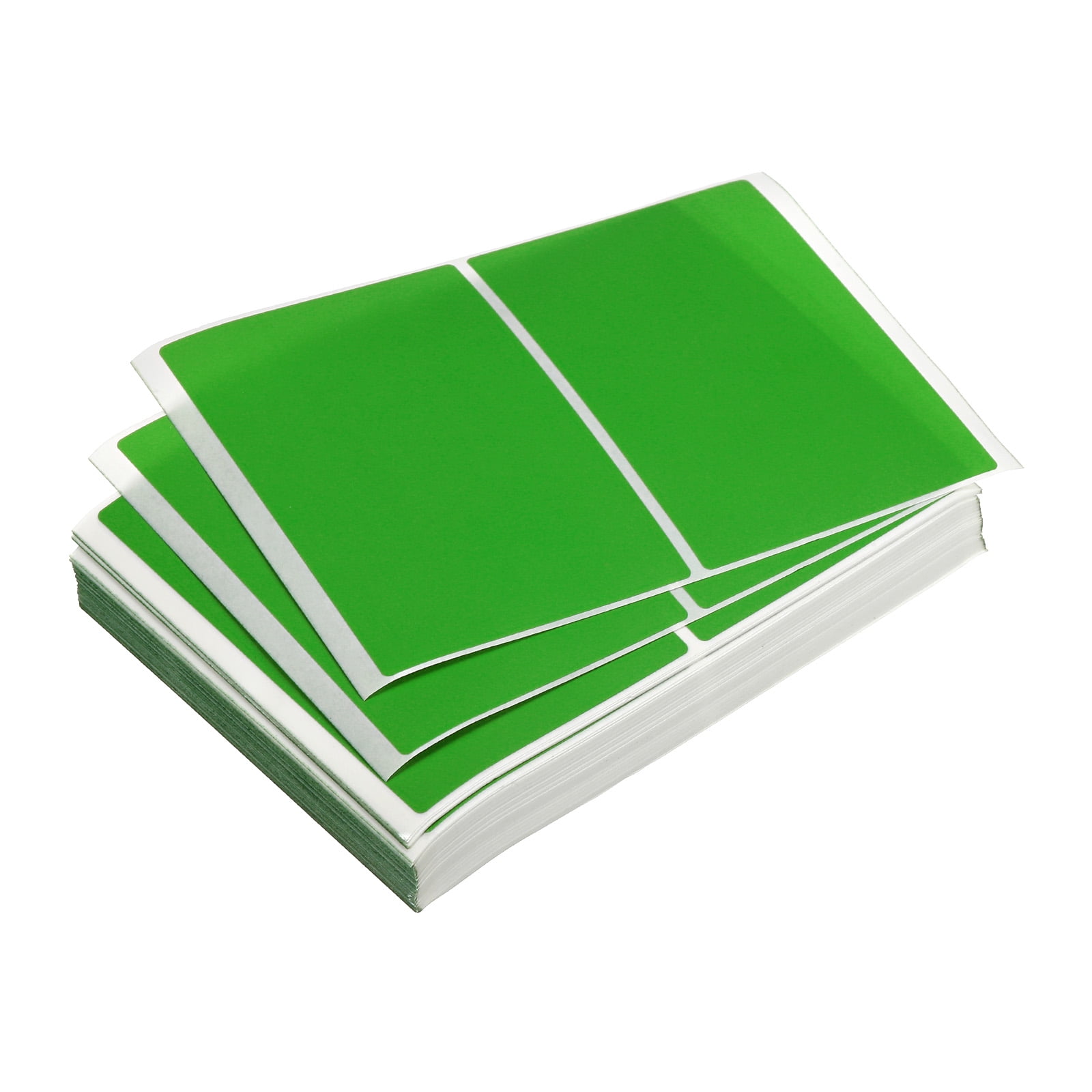 200 Labels Colored Rectangle Stickers, Color Code Sticker 3x2 Inch Self ...