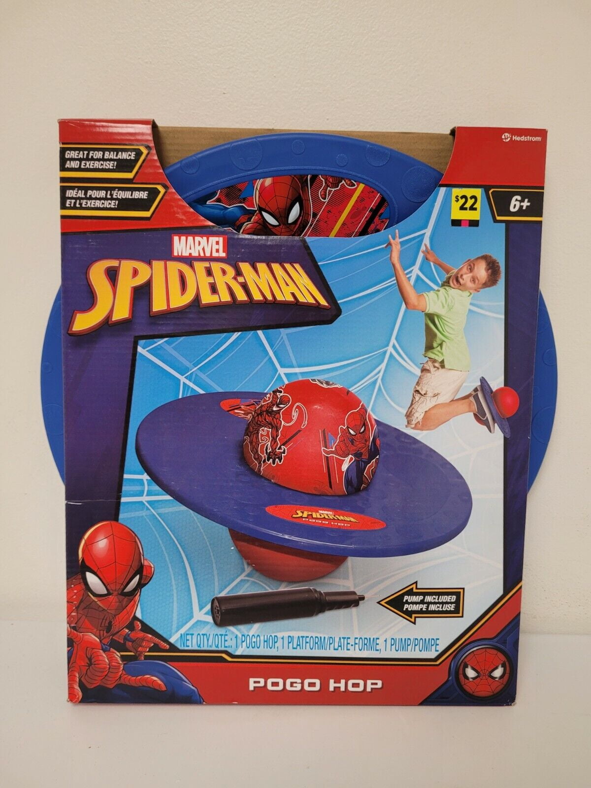 Marvel Spider-Man Pogo Hop w/Pump - Walmart.com